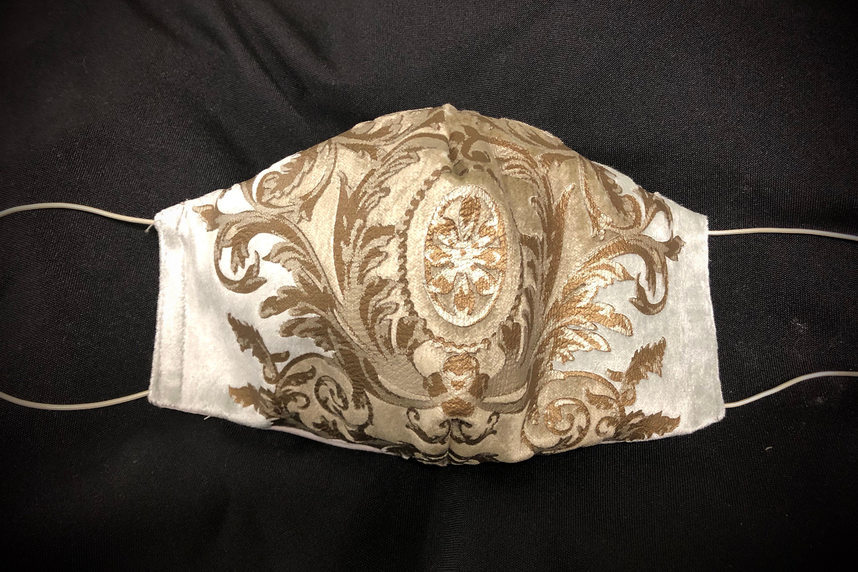 Face Mask VV9 Foil Printed Velvet Face Mask 3 Layer Filter - Etsy