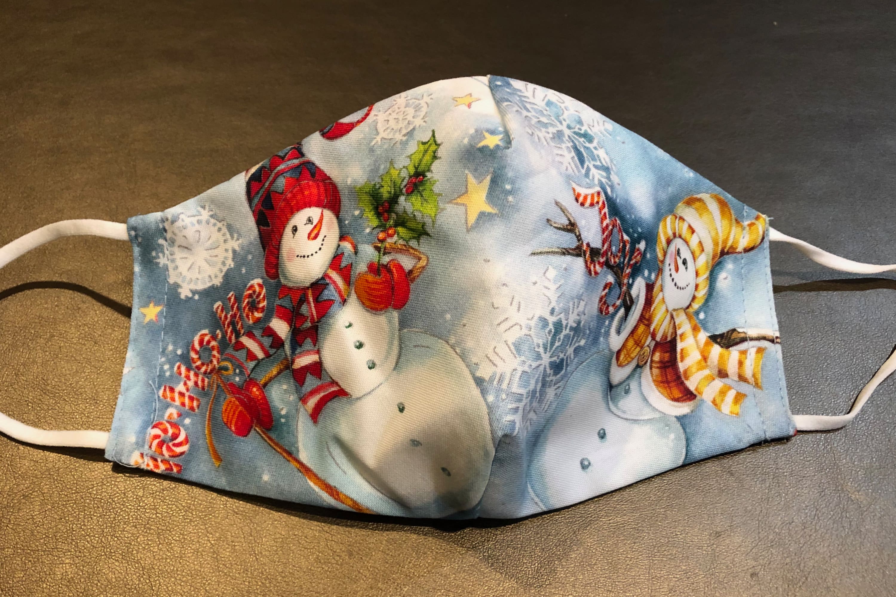 Snowman Mask-christmas Mask Snowman Face Covering-filter - Etsy