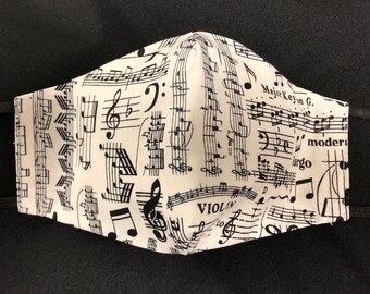 Musical Face Mask - Etsy