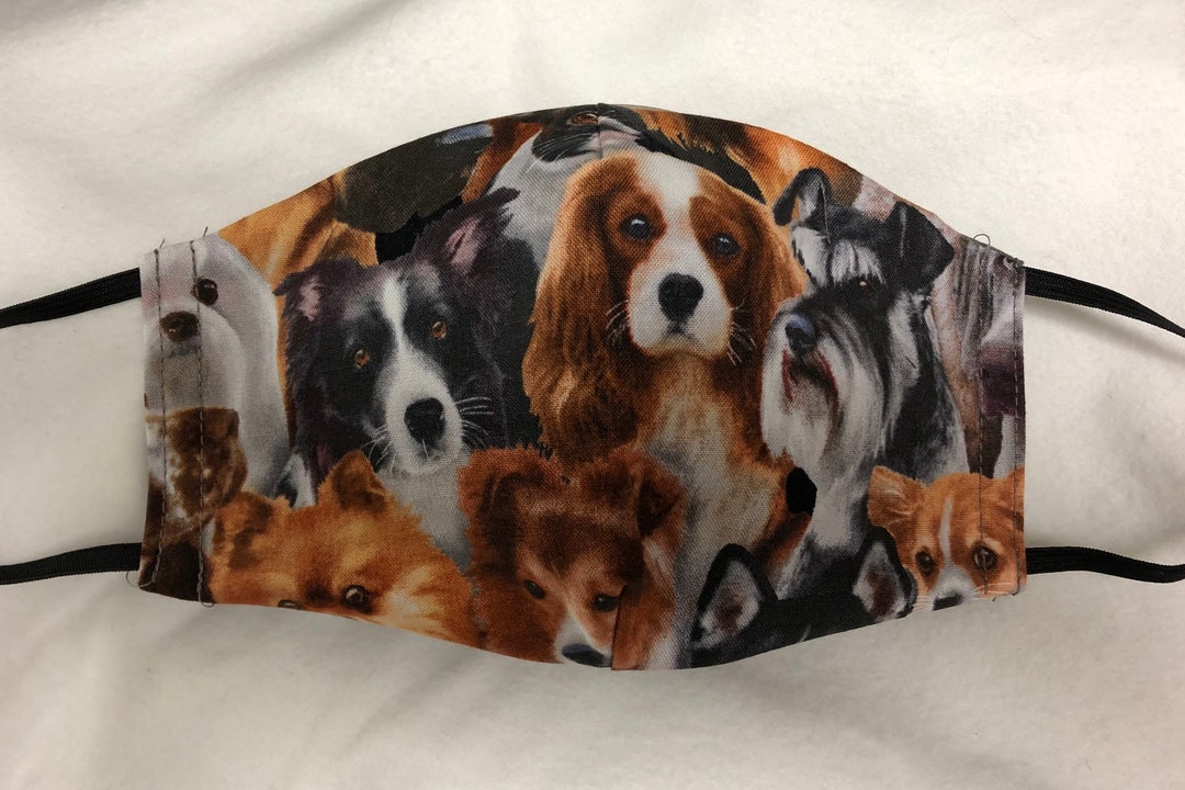 Dog Face Mask Dog Pack Face Mask-filter Pocket Mask-3 Layer-nose Wire ...