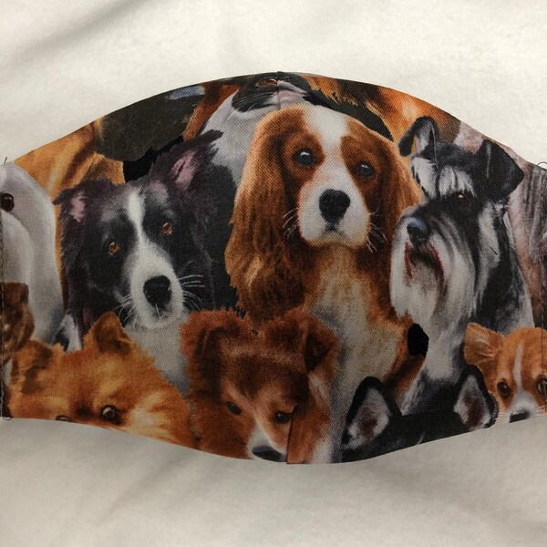 Wolf Face Mask - Etsy