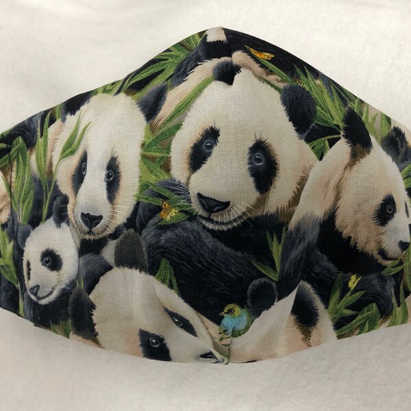 Panda Mask - Etsy