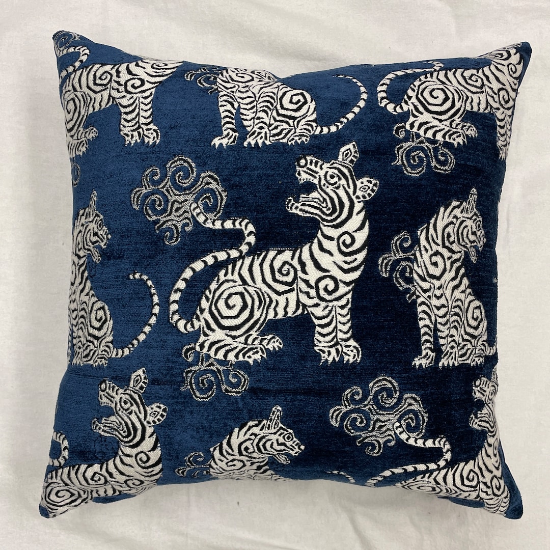 Chinese Tiger Pillow-velvet Tiger Pillow Cover-bengal Tiger Velvet ...