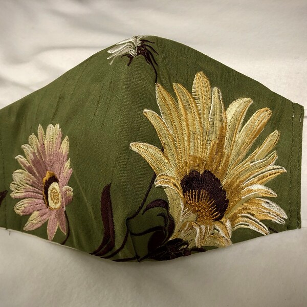 Embroidered Mask - Etsy
