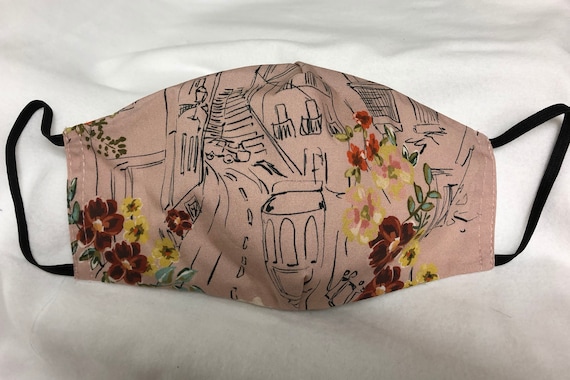 Face Mask-french Mask-french Street Scene Mask-filter Pocket-3 - Etsy