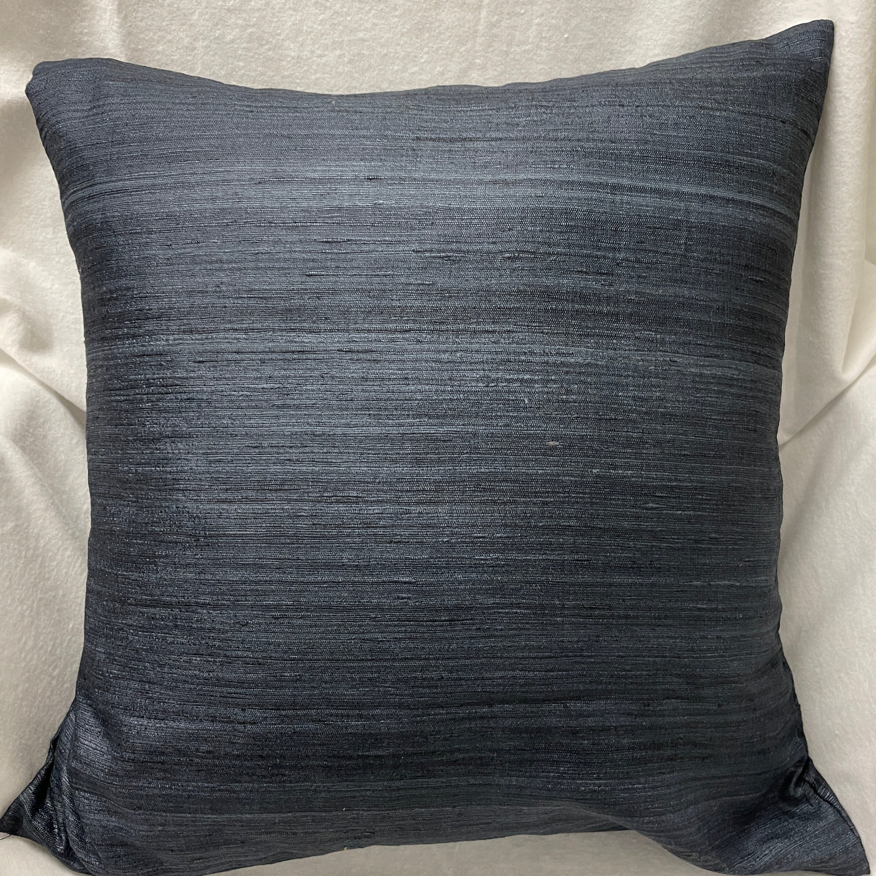 Raw Silk Pillow Cover-tussah Silk Pillow-striat Silk Pillow-silk Pillow ...