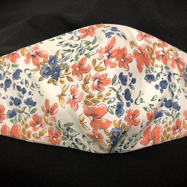 Floral Mask - Etsy