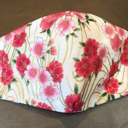 Cherry Blossom Face Mask-japanese Design Inspired - Etsy