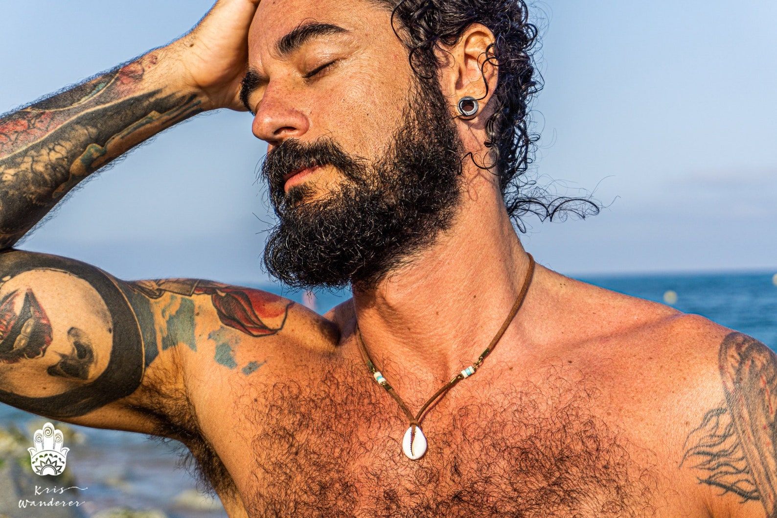 Mens Cowrie Shell Summer Boho Beach Choker Unisex Minimalist Dainty ...