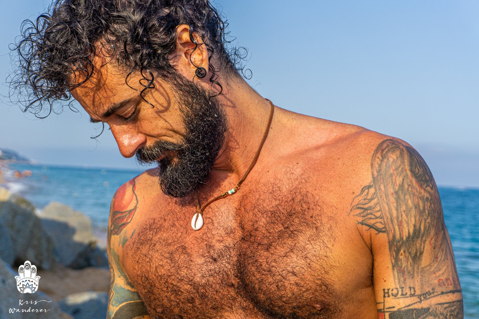 Mens Cowrie Shell Summer Boho Beach Choker- Unisex Minimalist Dainty ...