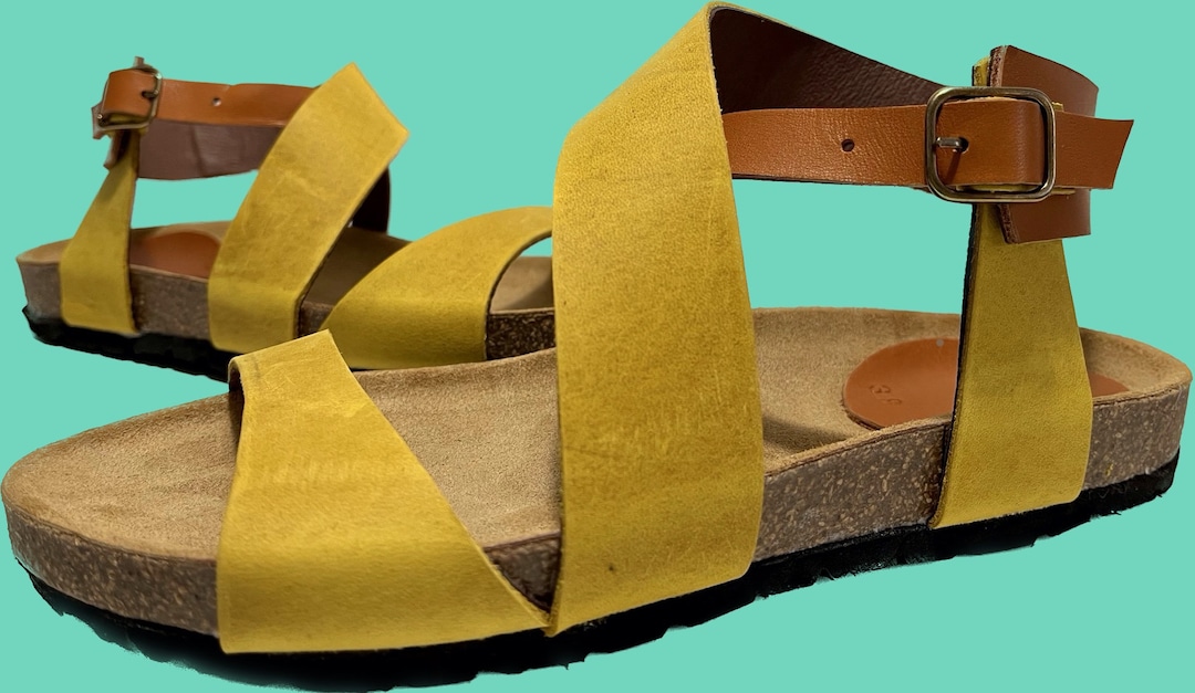 TINA Anatomical Sandal, Leather Sandals, Artisanal Sandals, Handmade ...