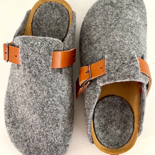 Wool Felt Clogs - Etsy