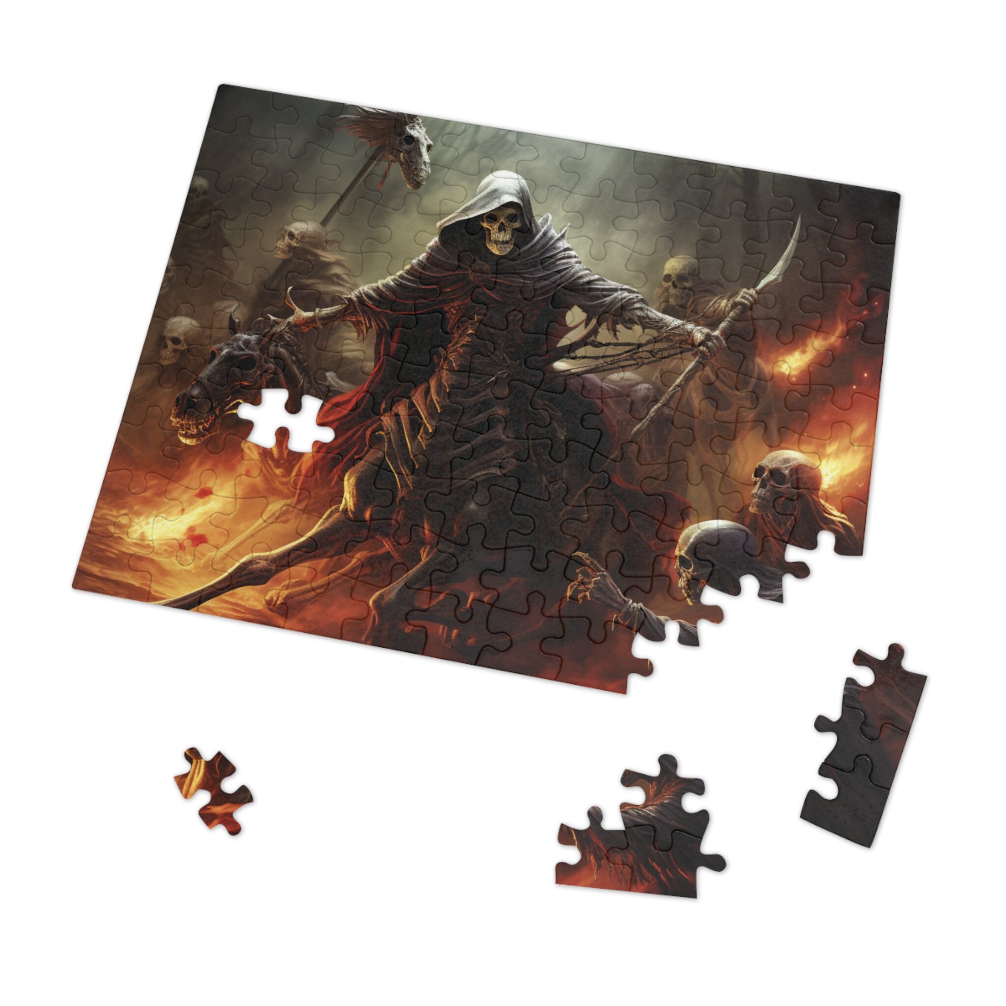 Skeleton Centaur Jigsaw Puzzle, Skeleton Puzzle, 1000 Piece Adult ...