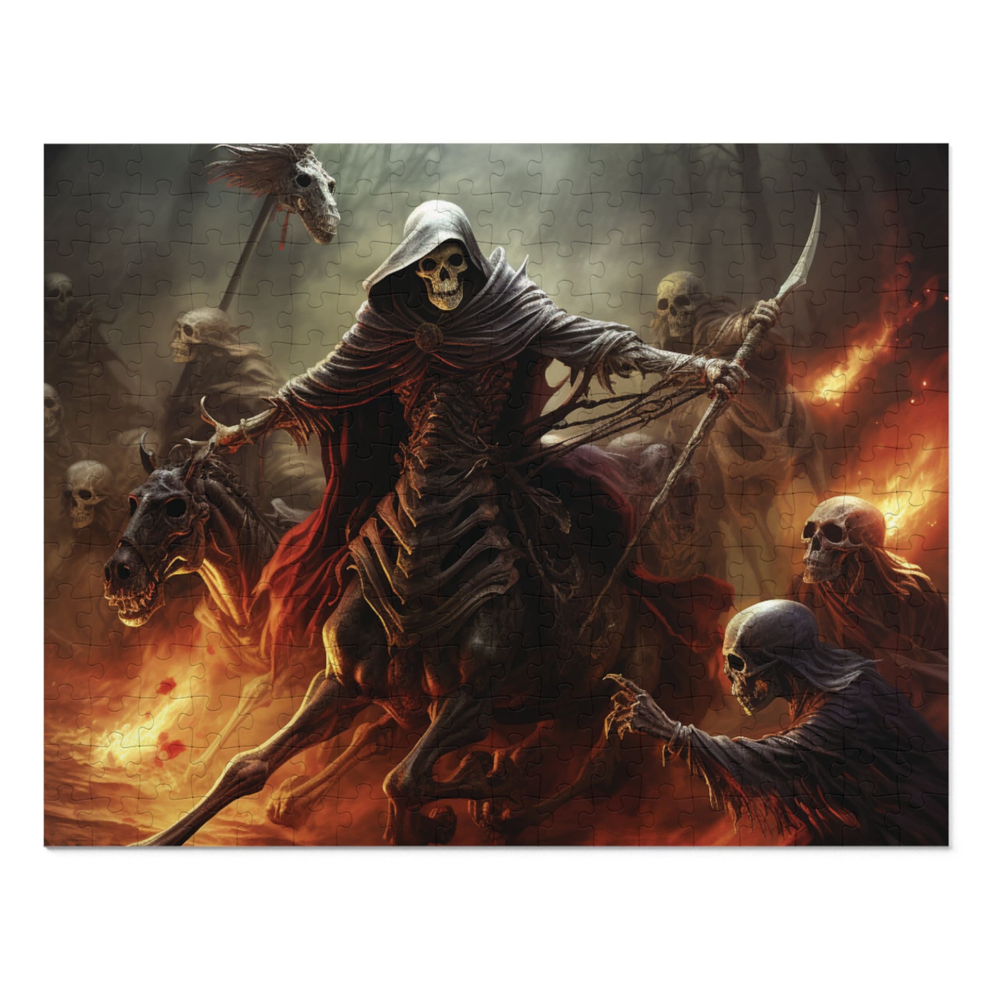 Skeleton Centaur Jigsaw Puzzle, Skeleton Puzzle, 1000 Piece Adult ...