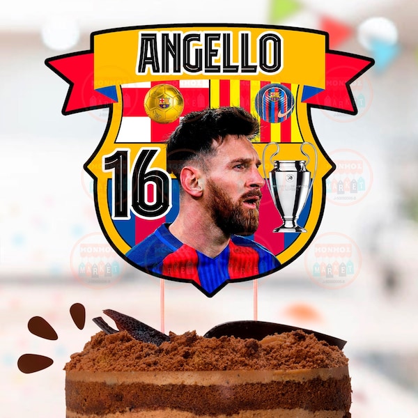 Messi Cake Topper - Etsy