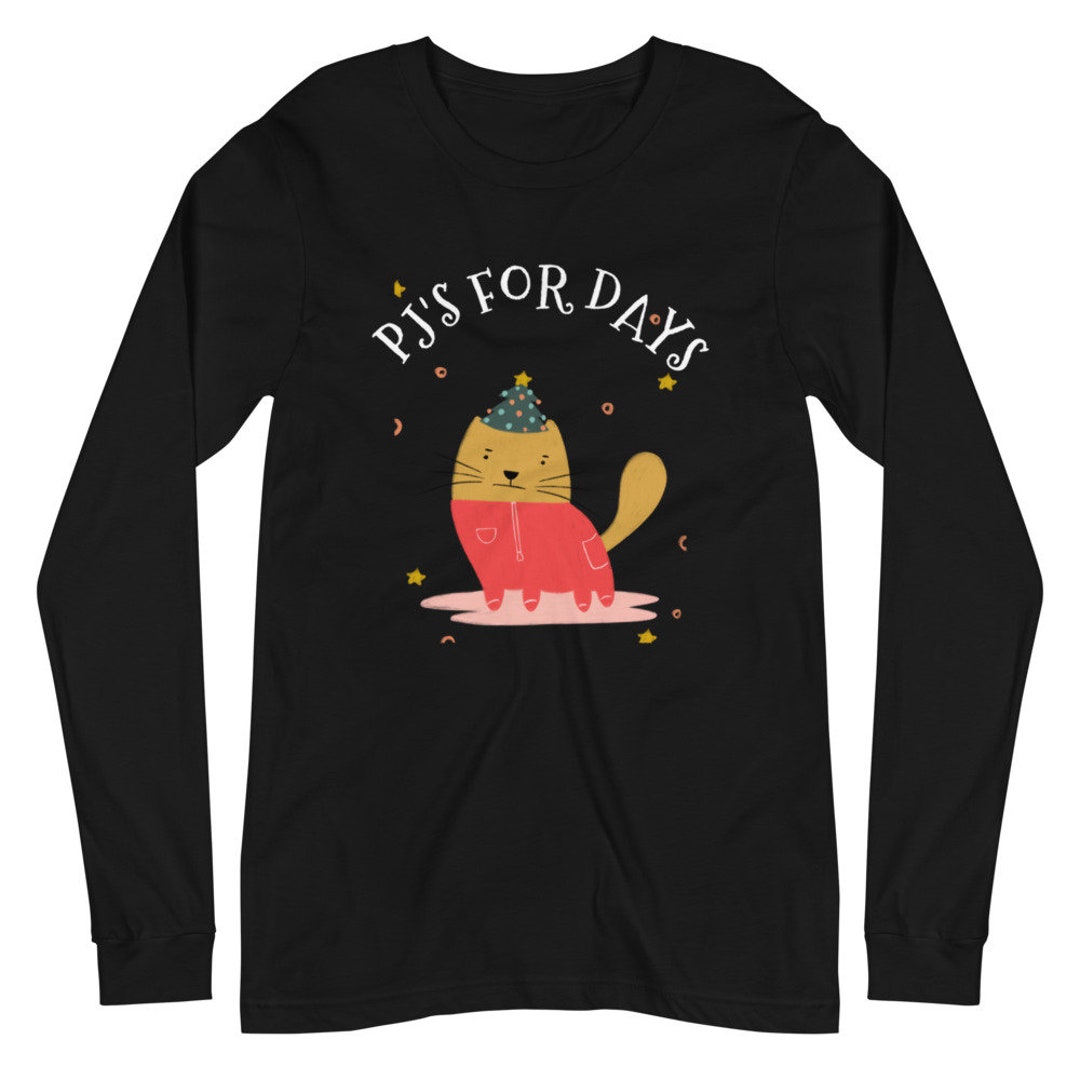 Pj's for Days Shirt/ Long Sleeve Pajama Shirt/ Pajama Sweater ...