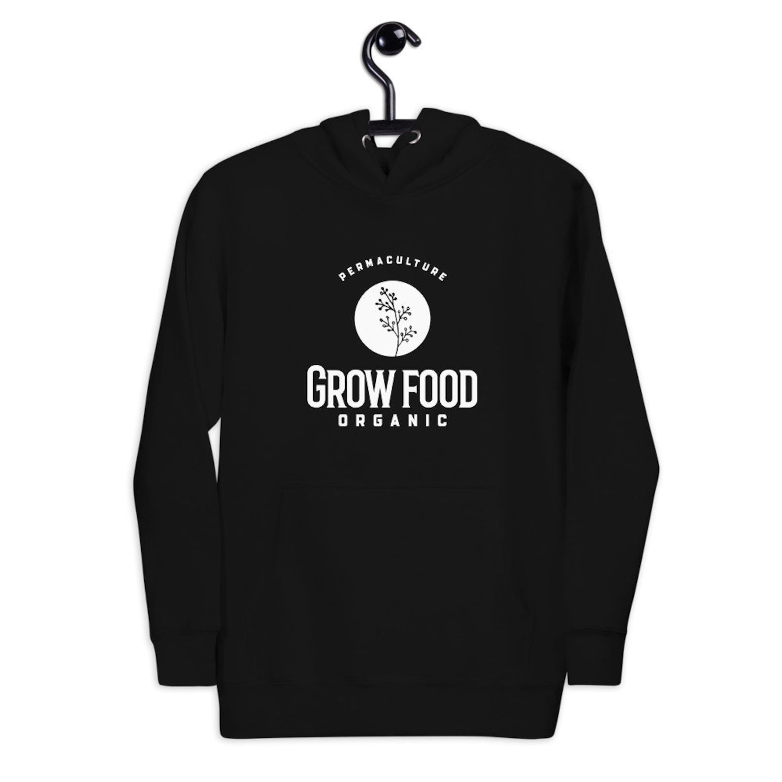 Grow Food Hoodie/ Garden Hoodie/ Permaculture Hoodie/ Unisex Hoodie ...