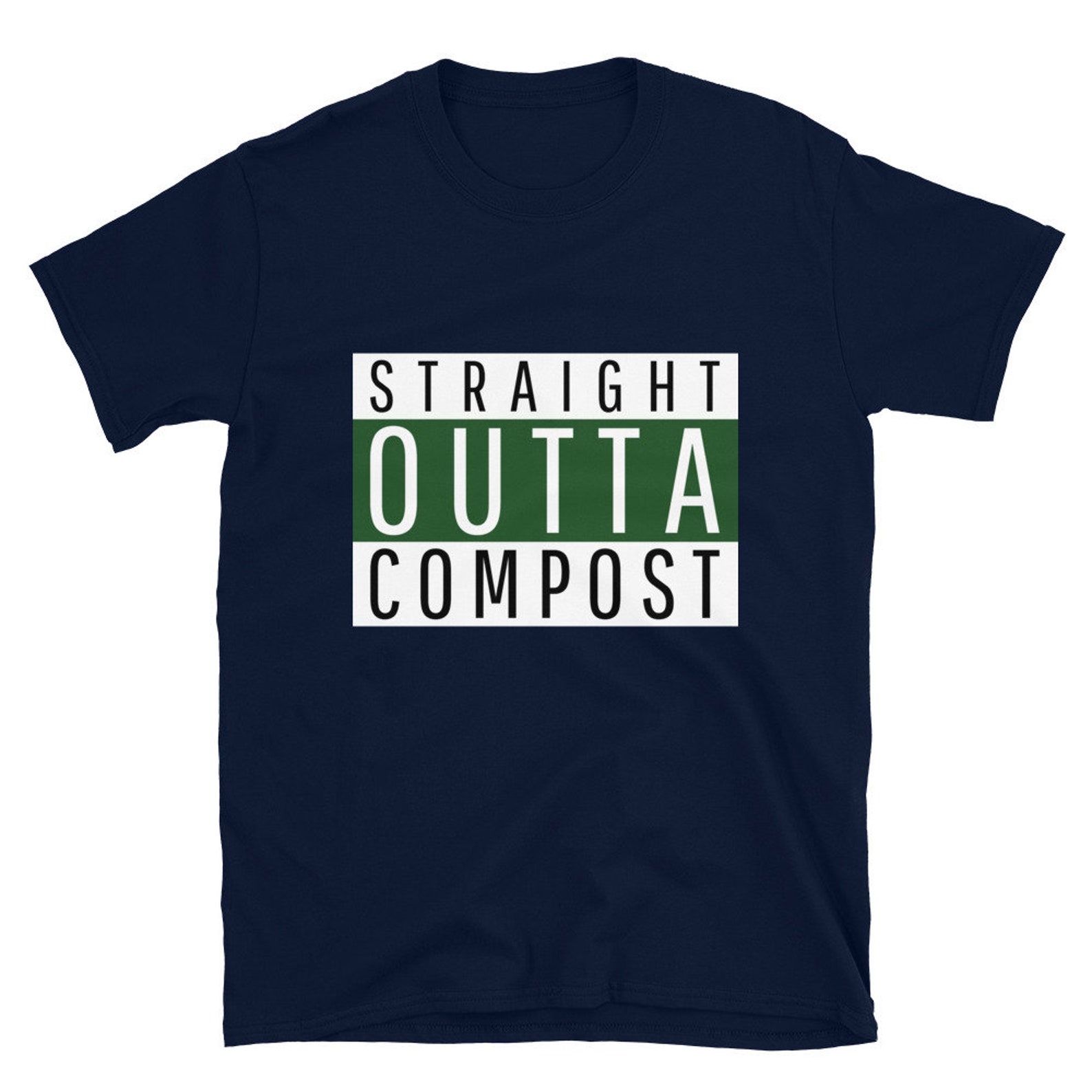Straight Outta Compost Garden Shirt/ Garden Gifts/ Plant Lover Gift ...