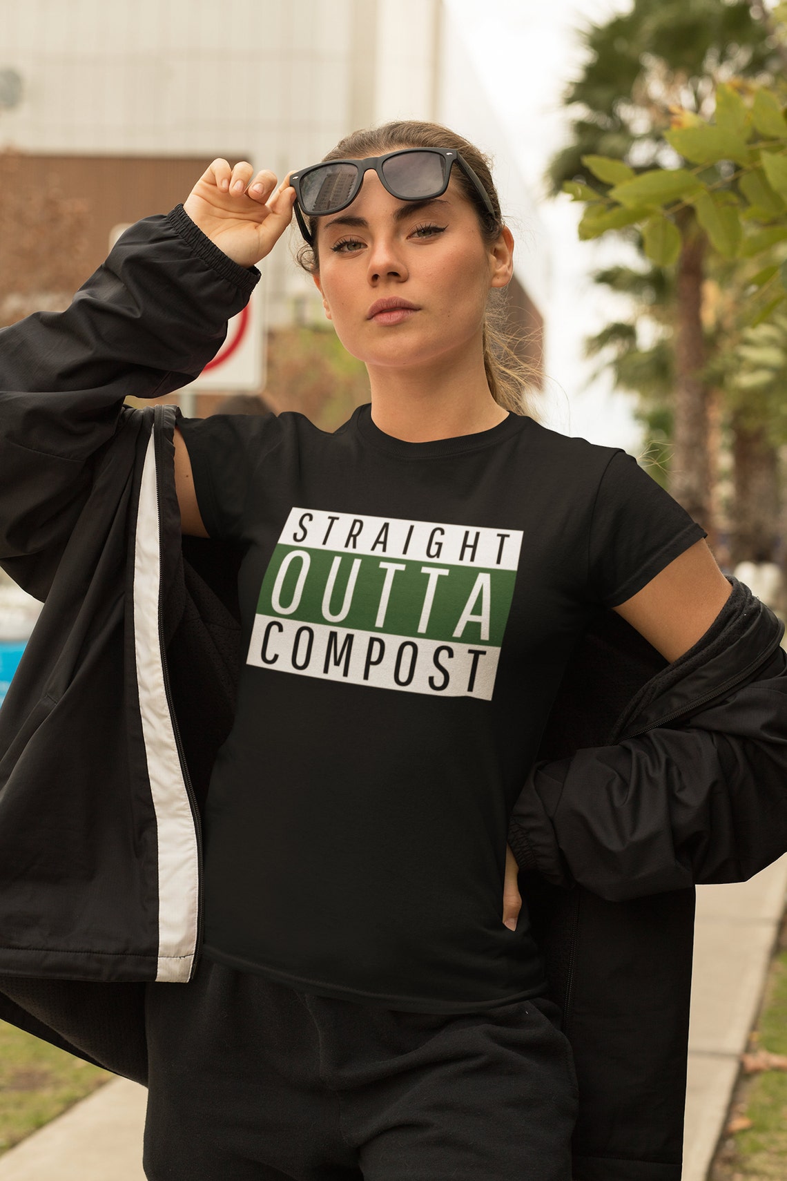 Straight Outta Compost Garden Shirt/ Garden Gifts/ Plant Lover Gift ...