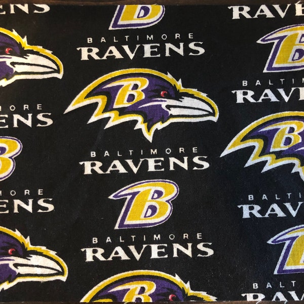 Ravens Fabric - Etsy