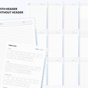 Student Digital Notebook for Goodnotes Notability iPad Hyperlinked ...
