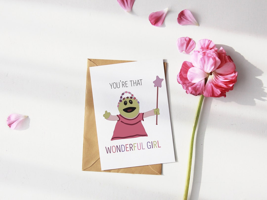 Funny Greeting Card - Who's That Wonderful Girl/ You're That Wonderful ...