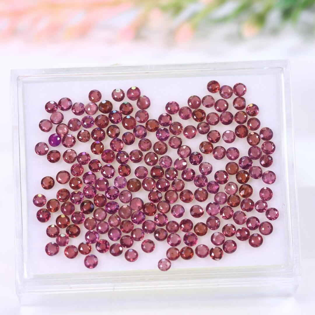 13.40cts Natural Ruby Calibration Size Faceted Cutting / 869B - Etsy