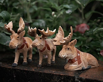 Moose Christmas | Etsy