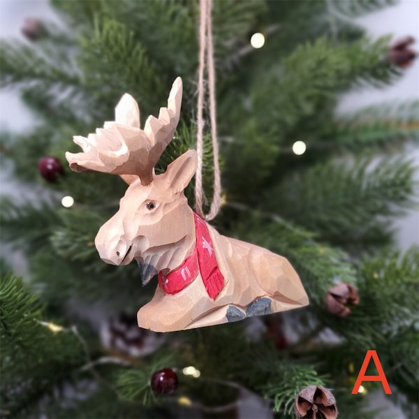 Moose Ornament - Etsy