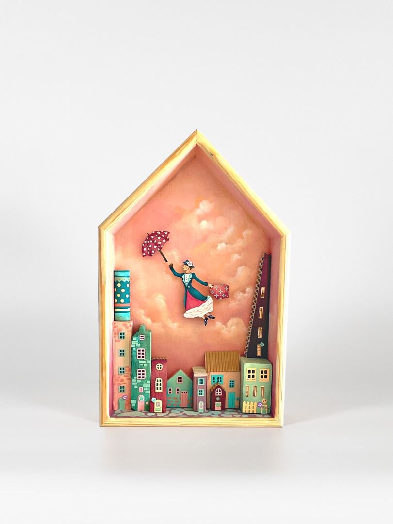 3D Handcrafted Shadow Box Wall Art Decor - Etsy