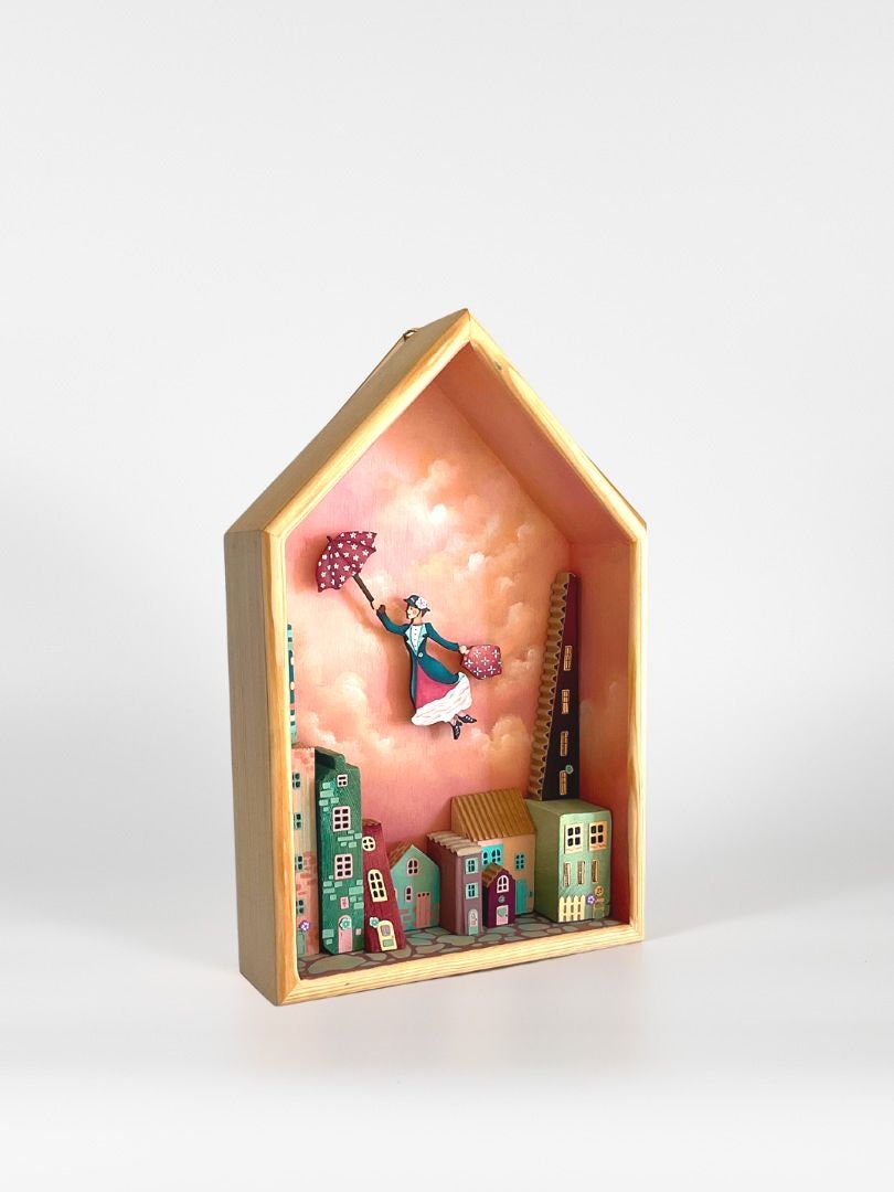 3D Handcrafted Shadow Box Wall Art Decor - Etsy