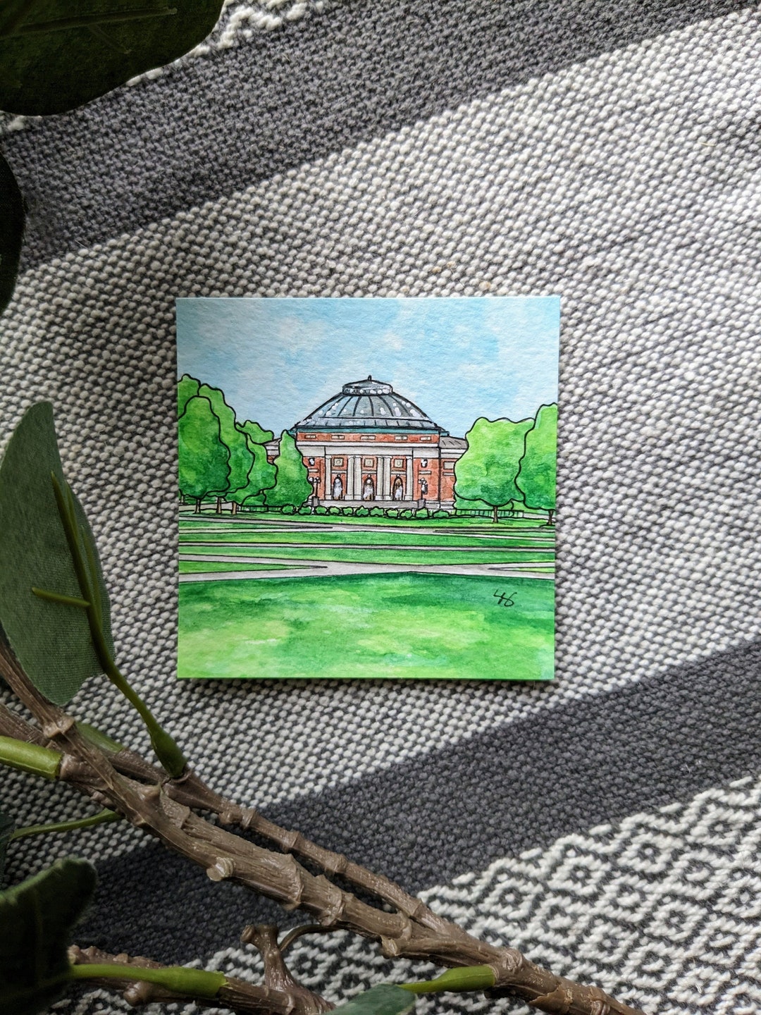 UIUC Hand Painted Original - University of Illinois Urbana-champaign ...