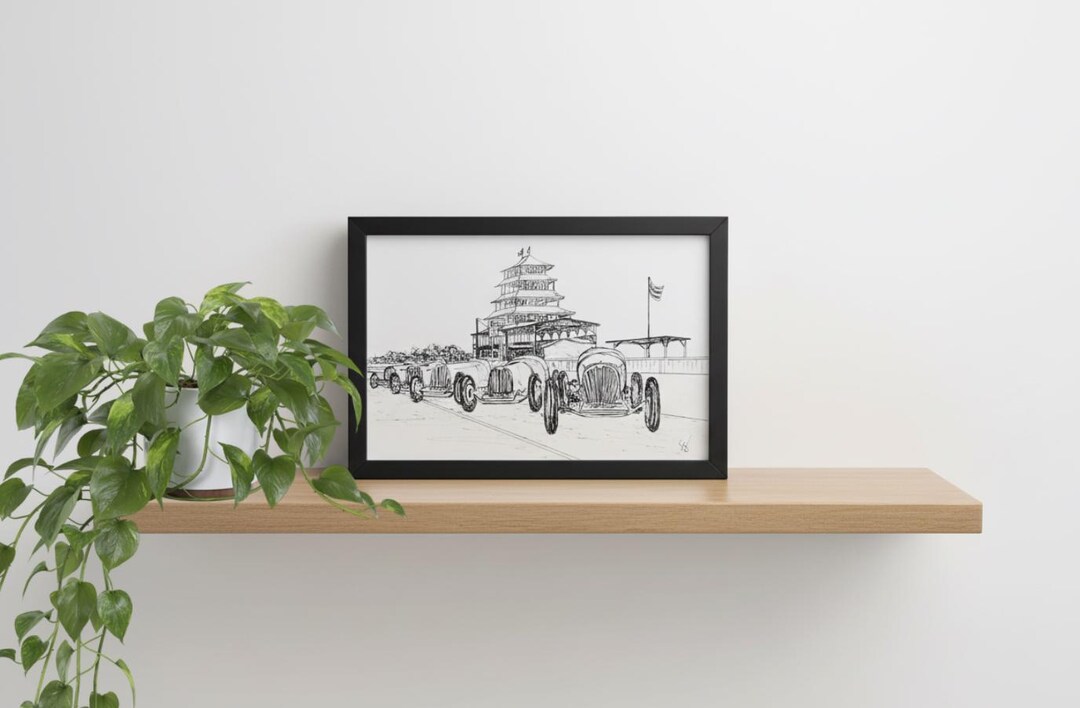 1932 Historic IMS Indianapolis Motor Speedway - *instant Digital ...