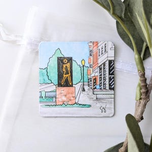 Magnet - Dancing Ann - Indy Watercolor Art Print - Indianapolis, IN ...