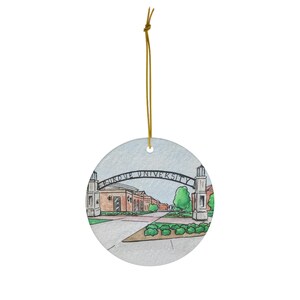 Purdue Ceramic Ornament University Boilermaker West Lafayette, Indiana ...