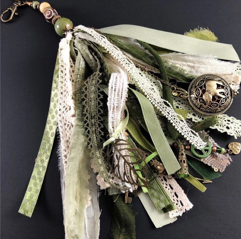 Lace Trim lot Scrap pack Cotton Lace Mix Media Ivory | Etsy