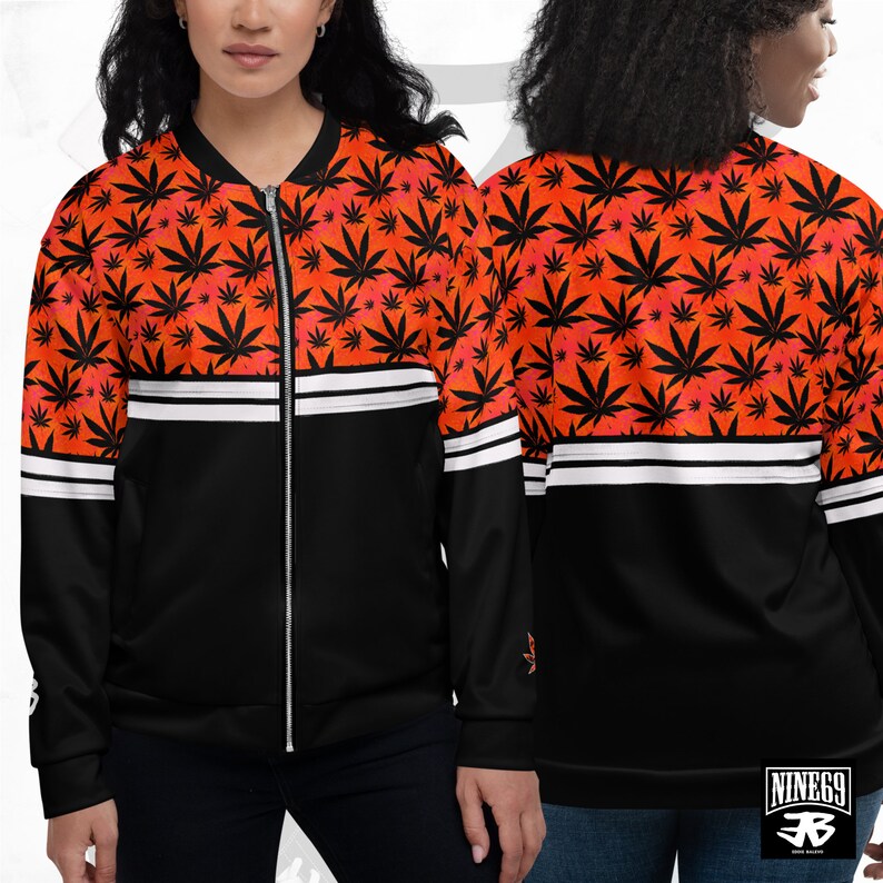 Marijuana Jacket Trippy Outfit Stoner Jacket Marijuana - Etsy