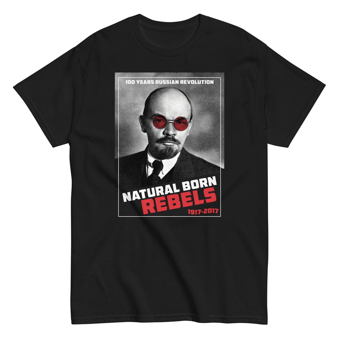 Lenin Shirt, Vladimir Lenin, Communist Tshirt, Communism Tee, Russian ...