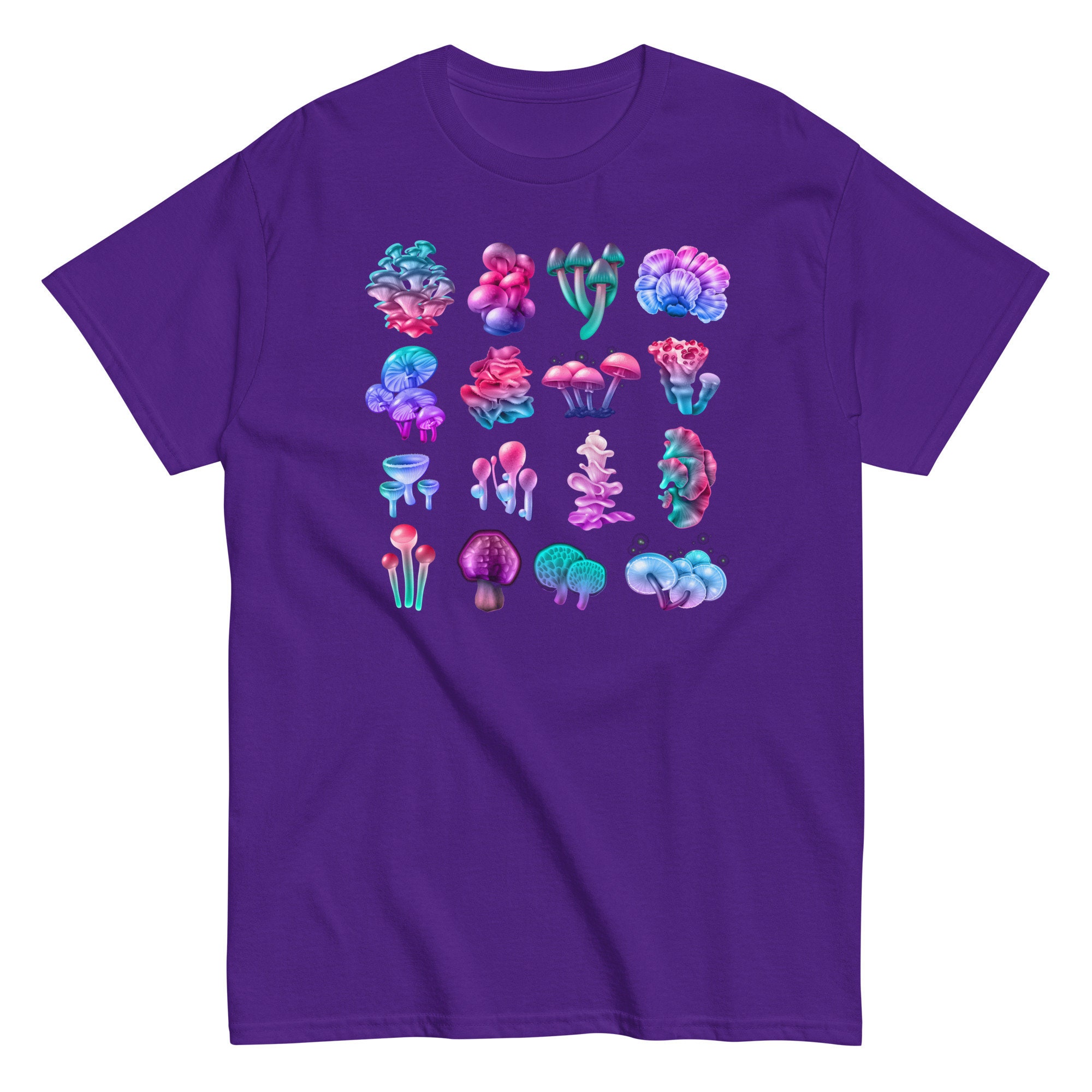 Magic Mushrooms Shirt, Mushroom Shirt, Fungi Shirt, Mushroom Tshirt ...