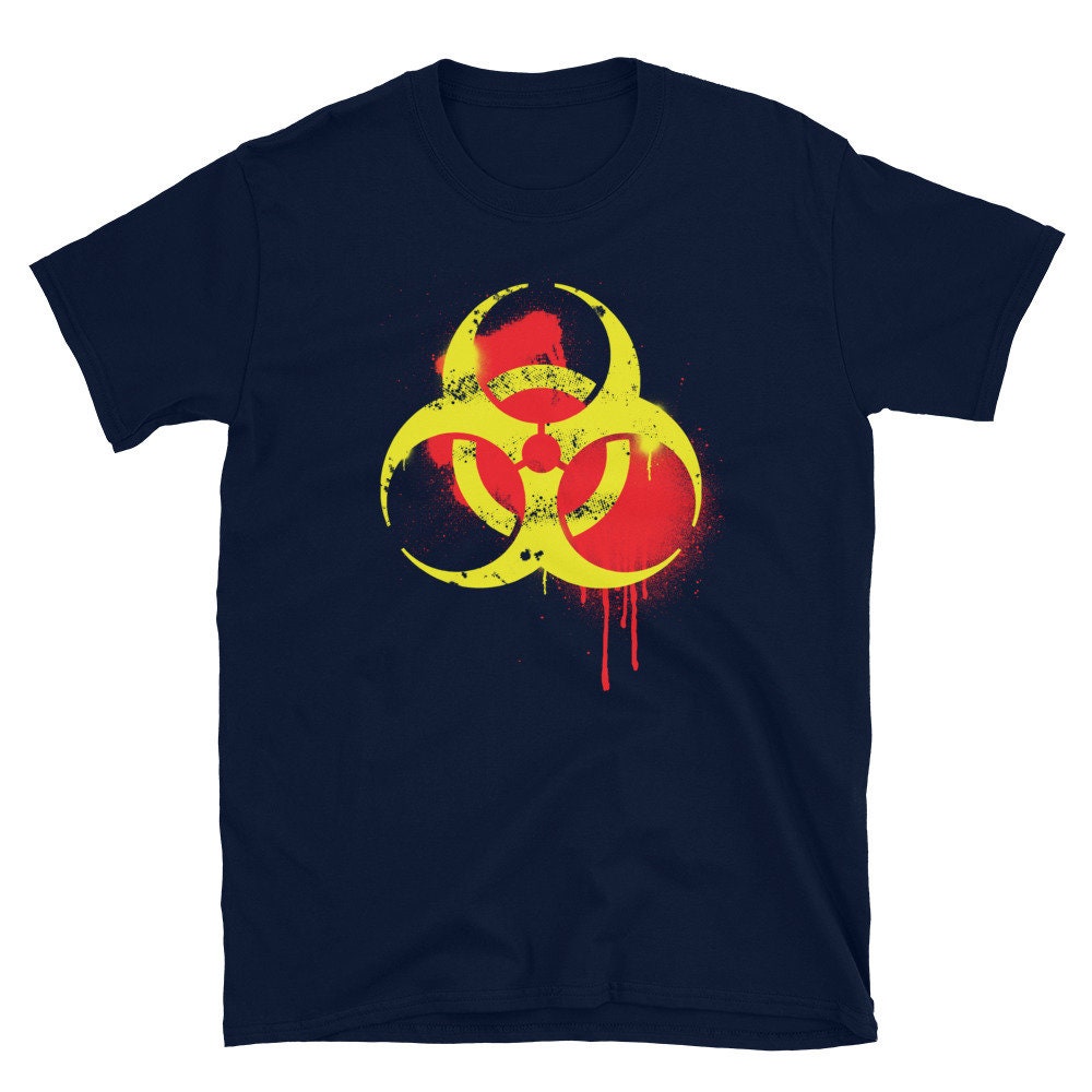 Biohazard Shirt, Biohazard Sign, Radioactivity, Video Gamer Shirt ...