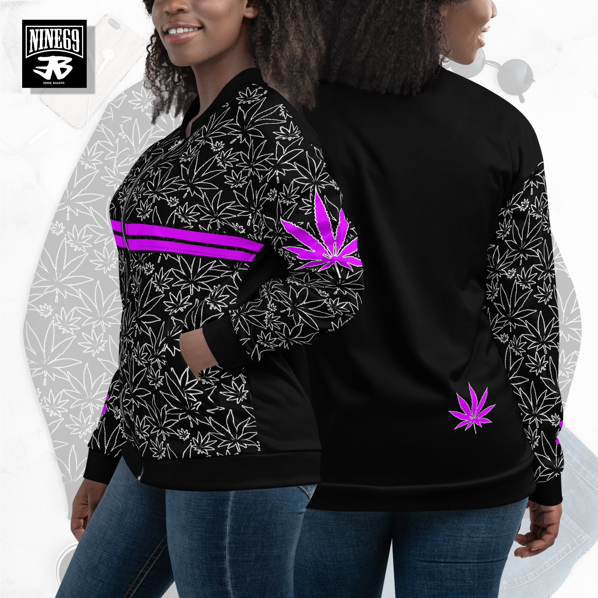 Stoner Clothing, Marijuana Jacket, Trippy Outfit, Stoner Jacket ...