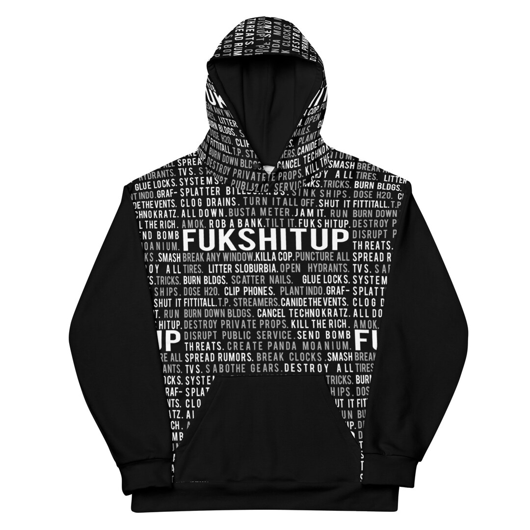 Punk Hoodie Punk Rock Ts Acab Hoodie Eat The Rich Anarchist Hoodie 1312 Hoodie Anarchy