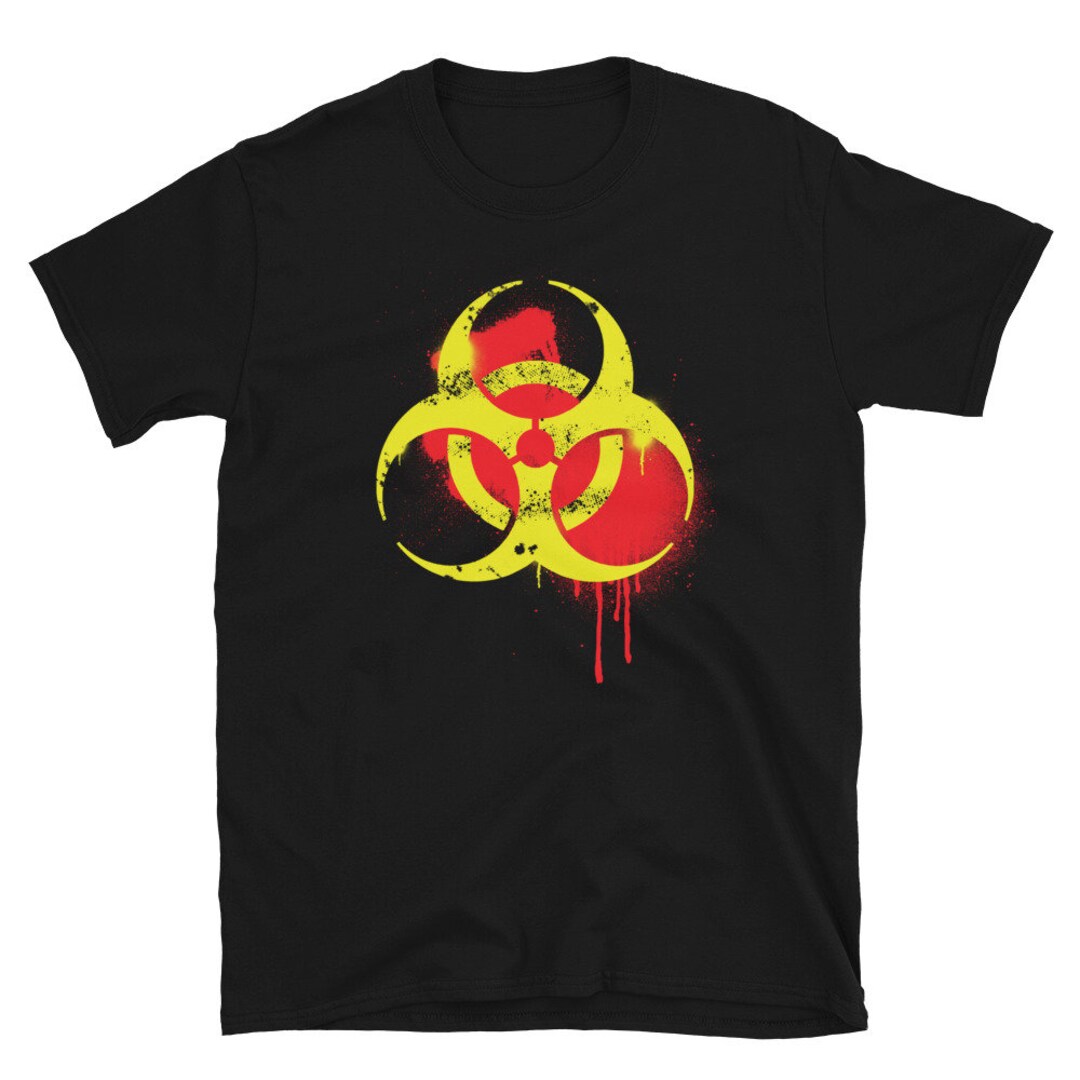 Biohazard Shirt, Biohazard Sign, Radioactivity, Video Gamer Shirt ...