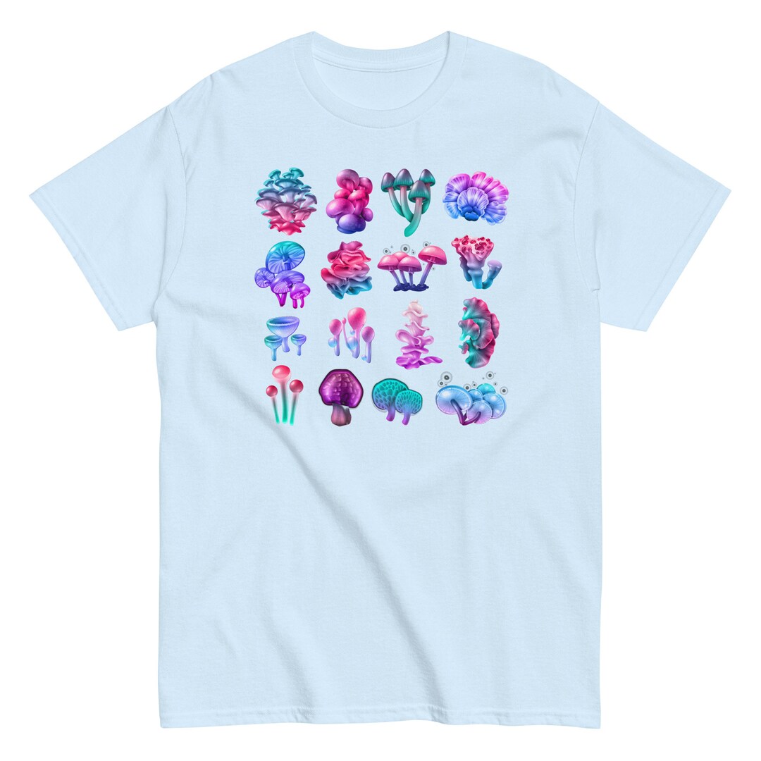 Magic Mushrooms Shirt, Mushroom Shirt, Fungi Shirt, Mushroom Tshirt ...