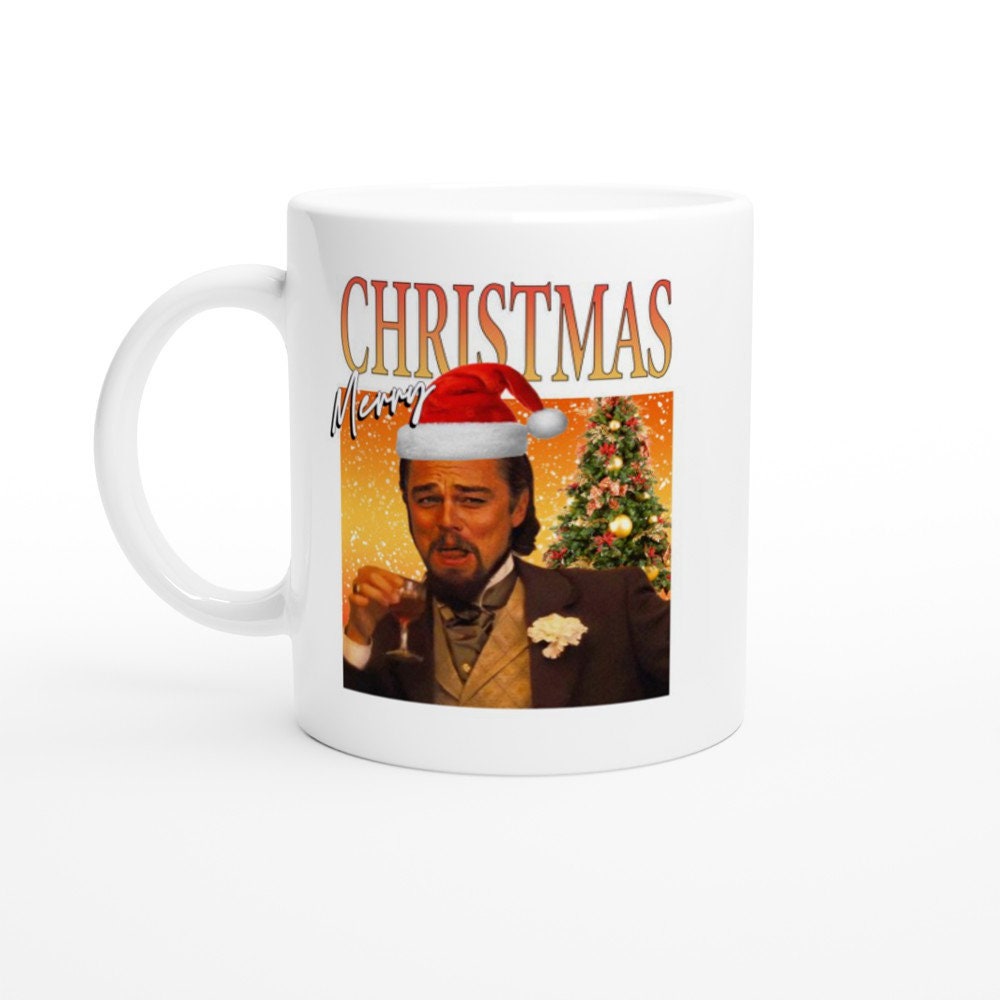Leonardo Dicaprio Meme Christmas Coffee Mug Xmas Funny Gift | Etsy