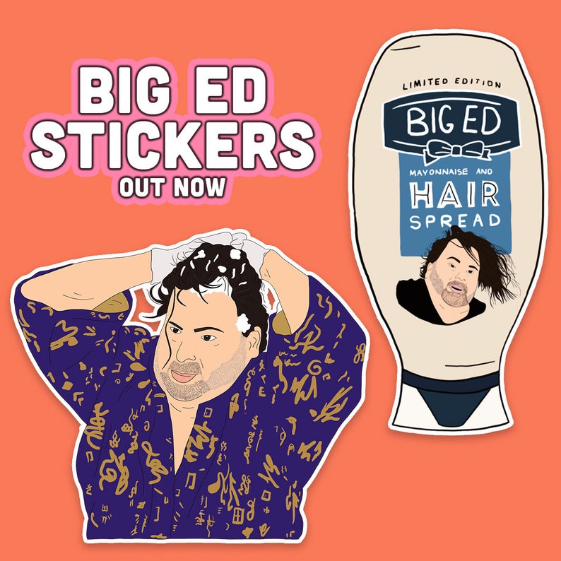 Big Ed Sticker 90 Day Fiancee Meme Funny Stickers | Etsy