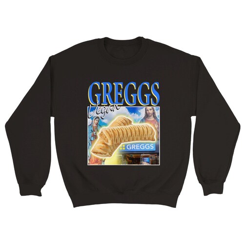 Greggs Sausage Roll Tshirt Tee Funny Meme T Shirt Vintage Etsy