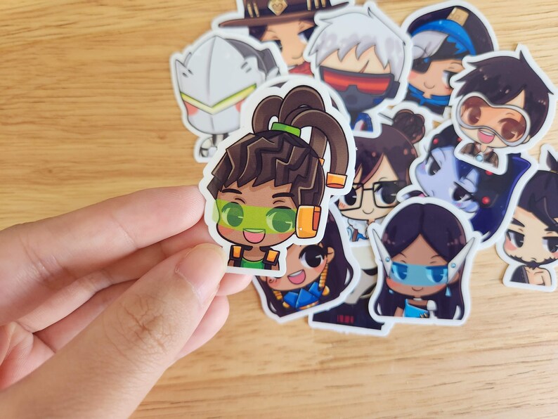 OW Stickers Handmade Sticker Sticker Set Fanmade Sticker - Etsy