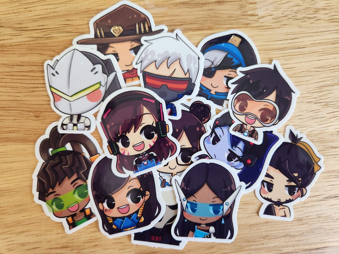 OW Stickers Handmade Sticker Sticker Set Fanmade Sticker - Etsy