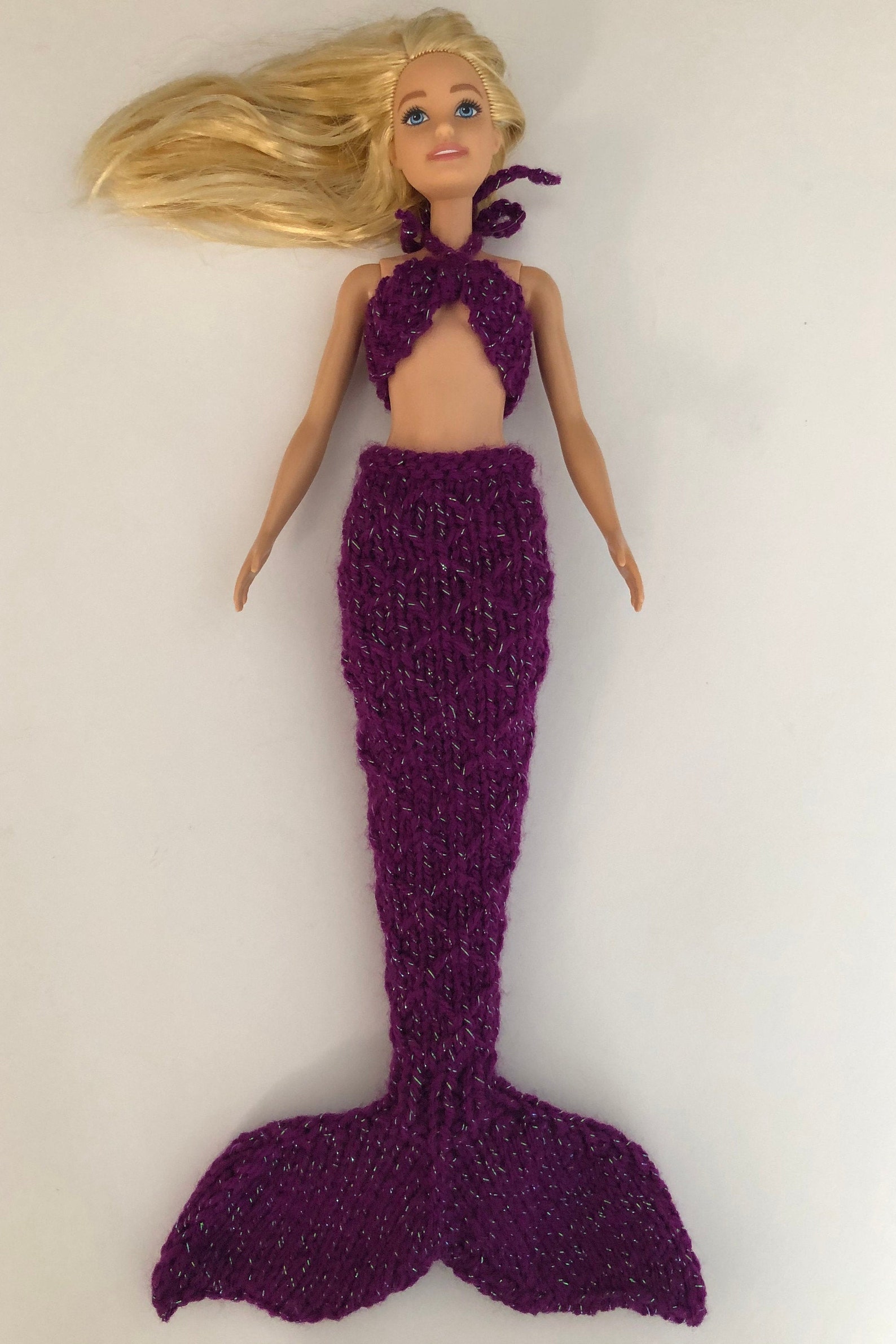 Hand Knitted Mermaid Outfit for Barbie and Sindy - Etsy